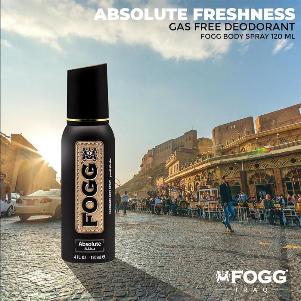 Fogg Absolute Perfume Spray - 120 ml - Asrarco Store