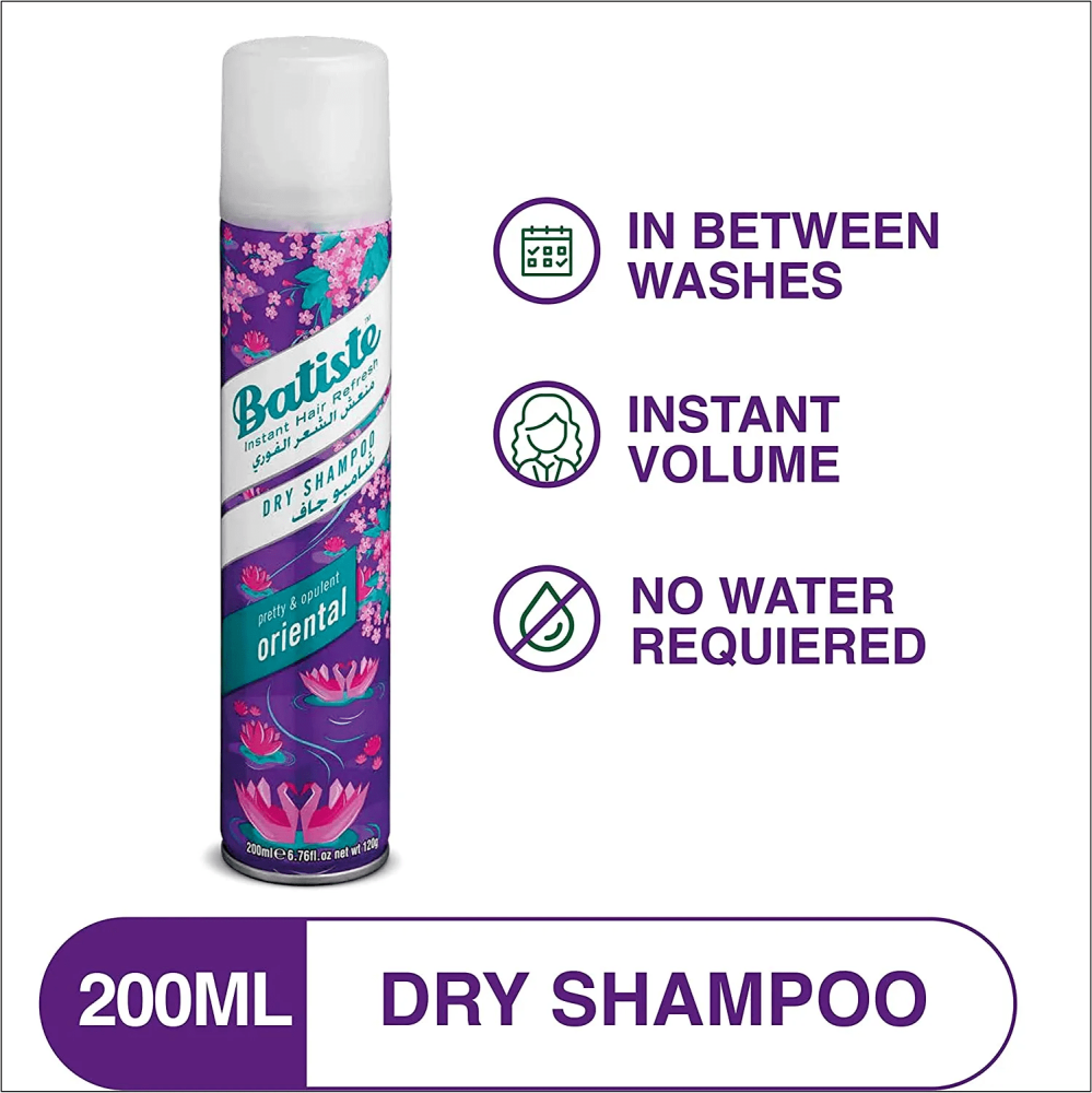 Batiste Instant Hair Refresh Dry Shampoo Oriental - 200 ml - Asrarco Store