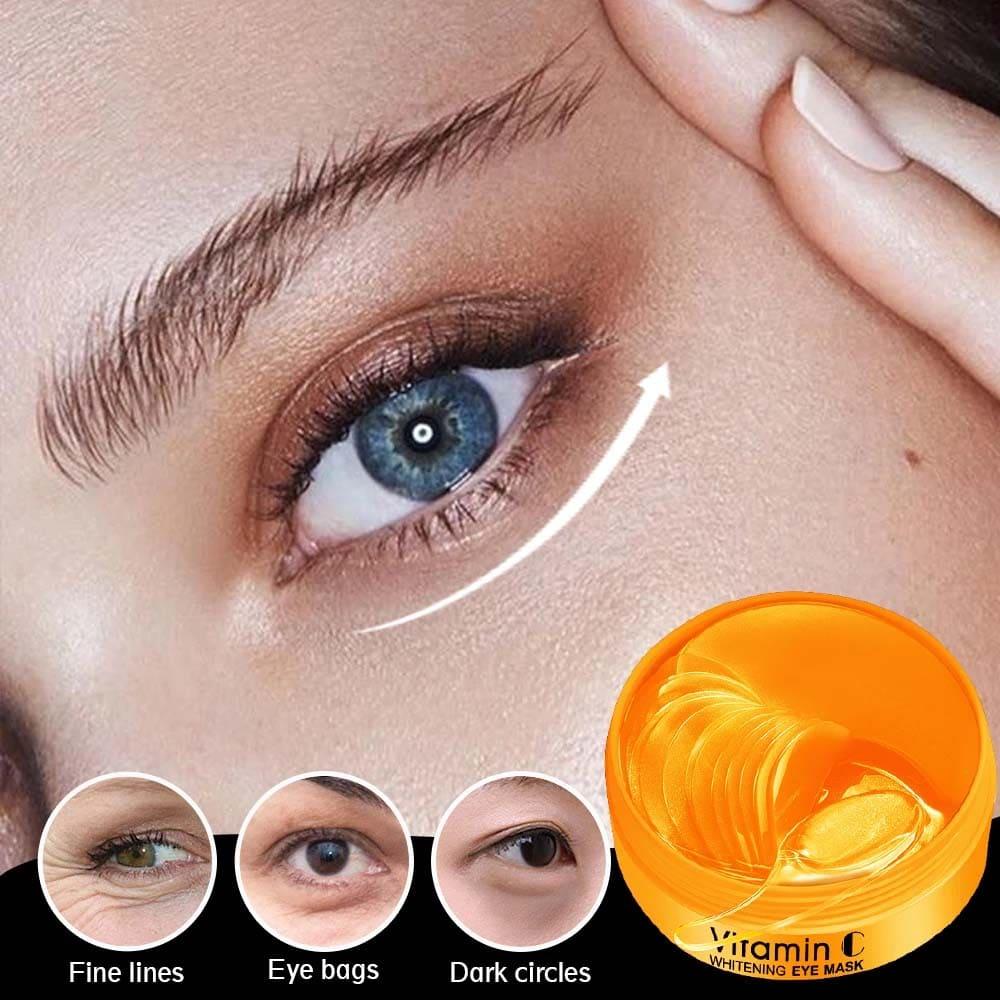 Disaar Beauty Brightening Under Eye Mask with Vitamin C 60 Tablets Asrarco Store