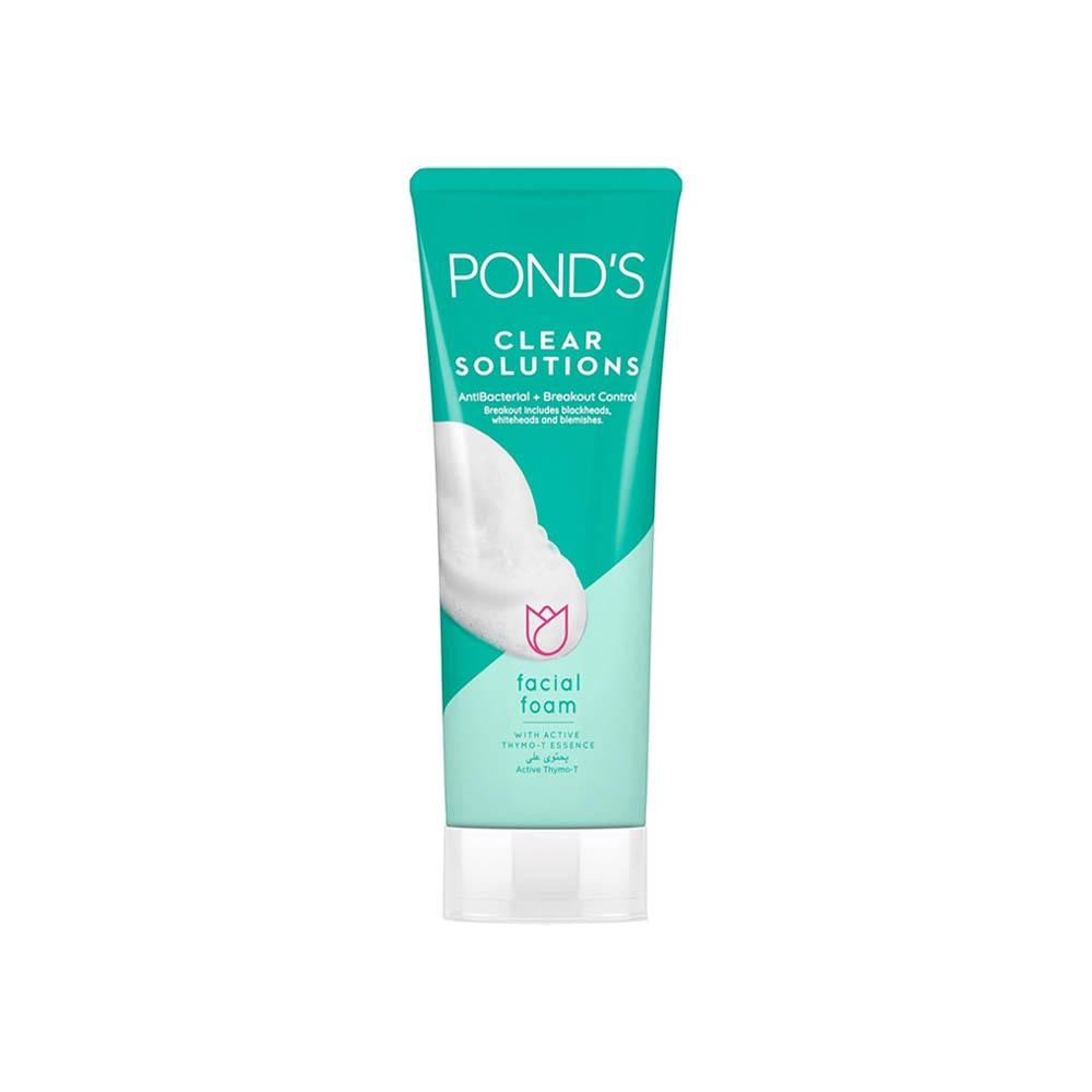 Pond s Clear Solution Antibacterial Foaming Face Wash 100g Asrarco Store