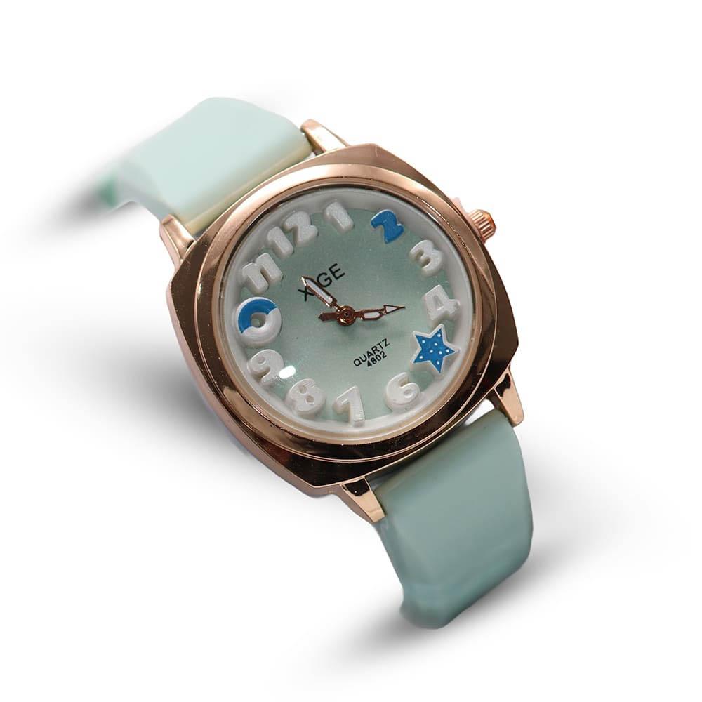 XIGE Tiffany Bronze Silicone Children s Watch