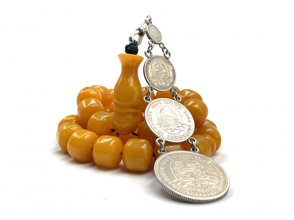 Rosary Antique Unknown Turning - الحكيم للسبح والهدايا الفاخرة ALHAKEEM ...