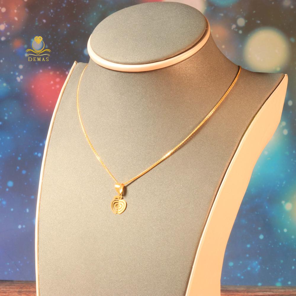 Necklace soft desgin 21k gold