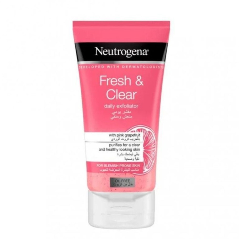 Neutrogena Pink Grapefruit Daily Scrub removes impurities and refreshes the skin 150 ml my party for beauty