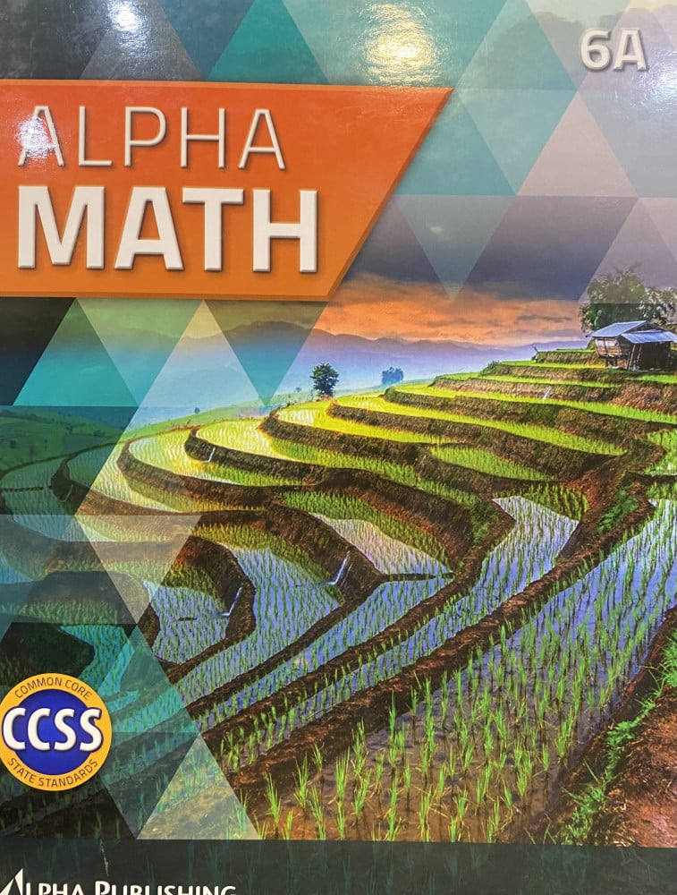 Alpha Math GR 6 Student Book Vol: A - متجر مخصص لبيع الكتب الجامعية و ...