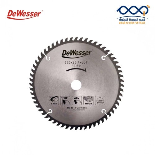 German wood cutting disc DEWESSER
