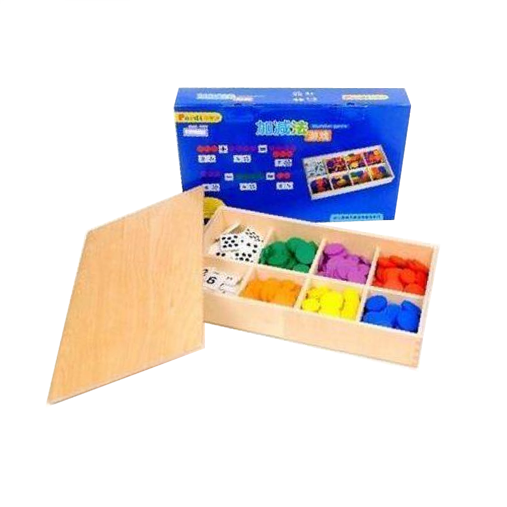Number box - puzzle for toys