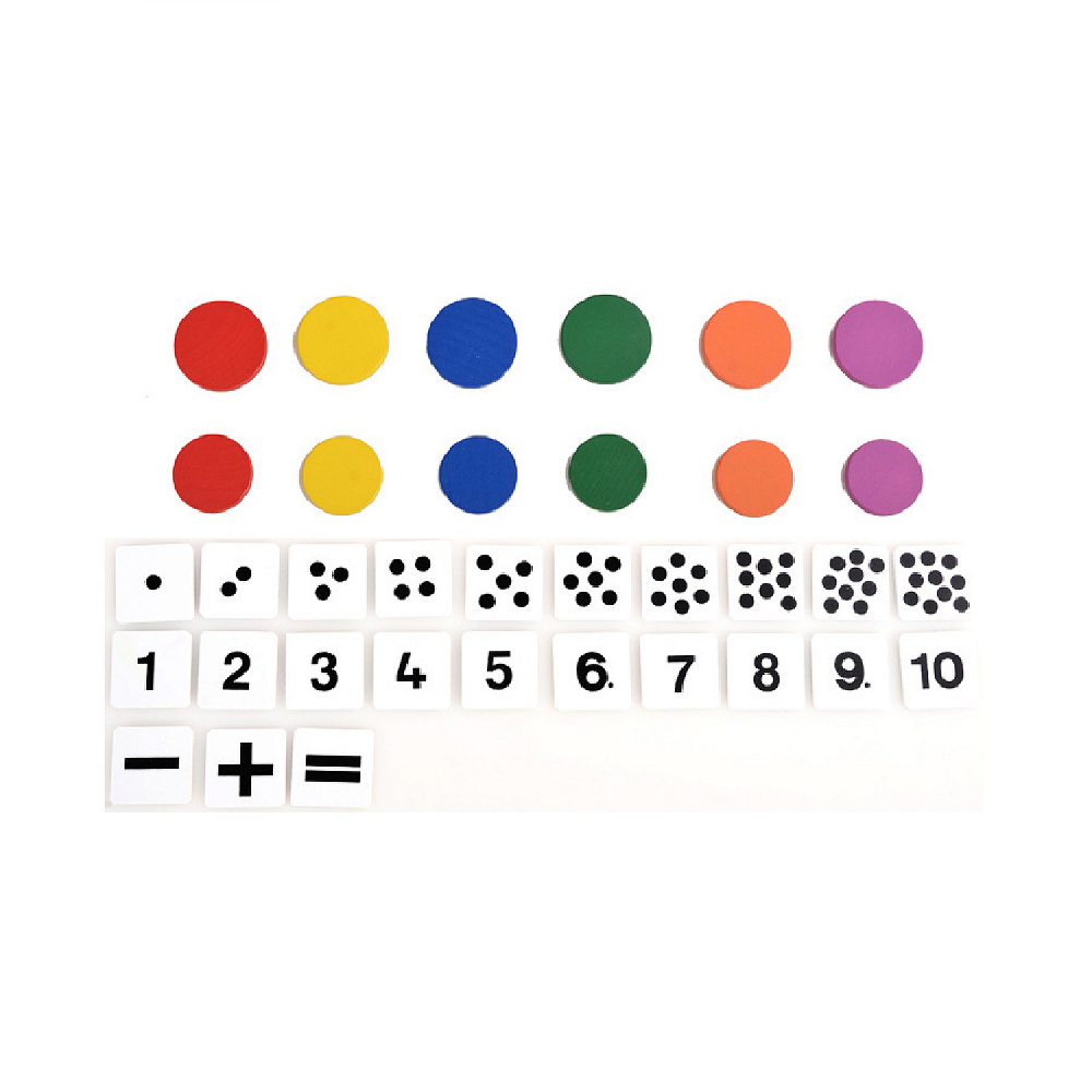 Number box - puzzle for toys
