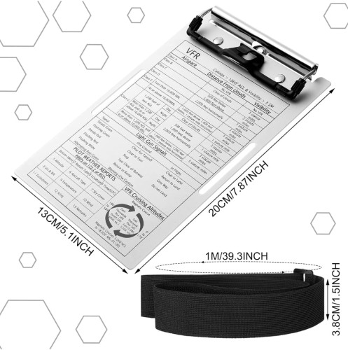 Pilot Kneeboard Aluminum Notepad - متجر مطيار | Mityar Store