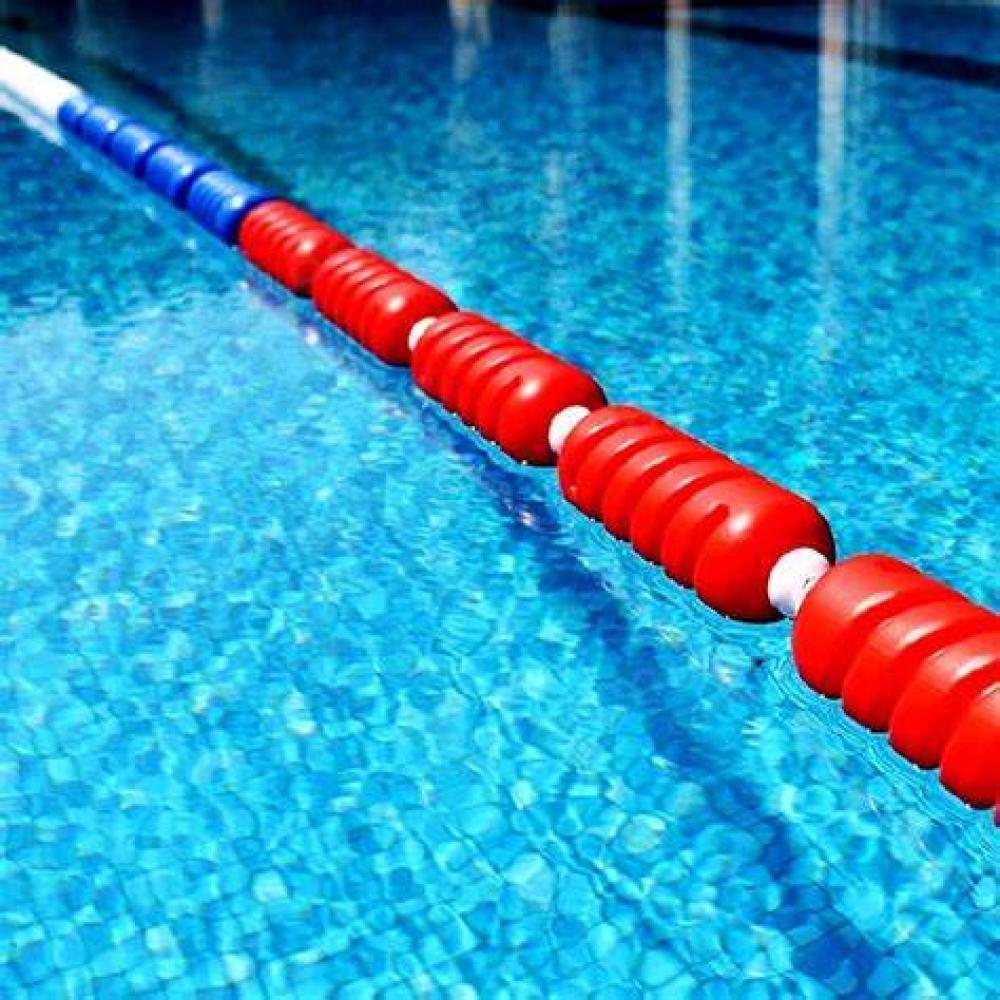 Swimming Pool Divider Rope, Dividing lanes Line, with 3 Color Float ...