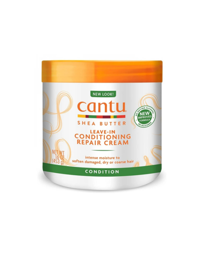 Cantu Argan Oil Leave In Conditioning Repair Cream 453g glowmix