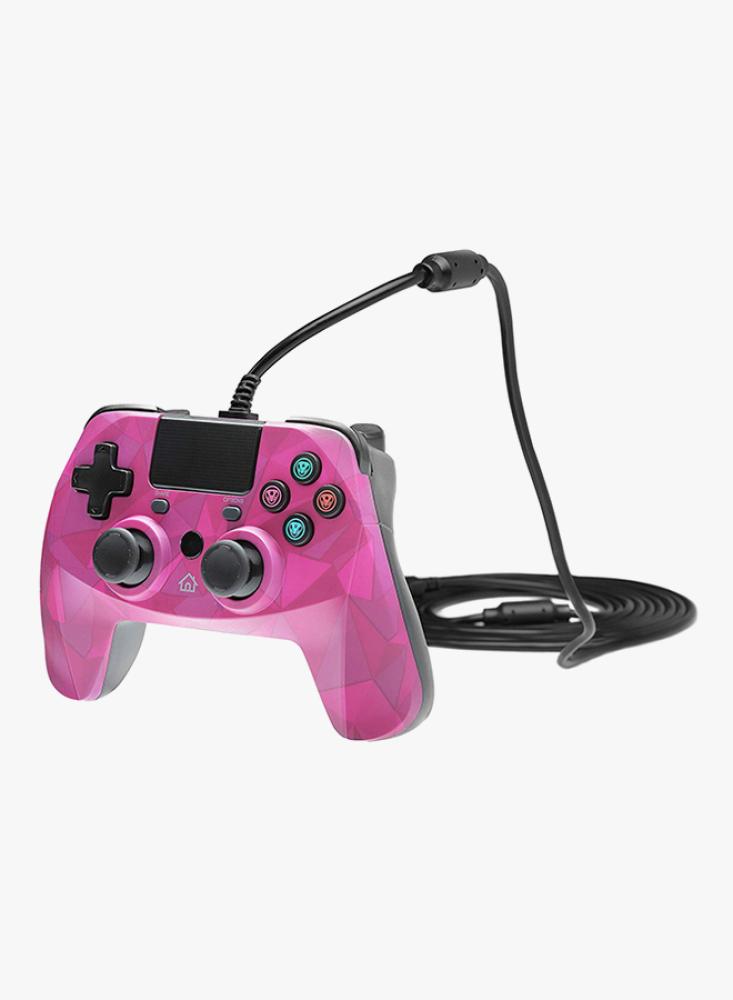 Snakebyte Game Pad 4 S Wired Controllers Bundle Bubblegum Camo White Edition 10 Off Dual Vibration Touchpad 2m Cable For PS4 PC Best Deals on Laptop