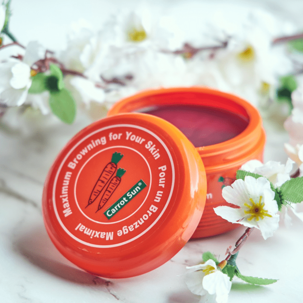 Carrot sun cream store