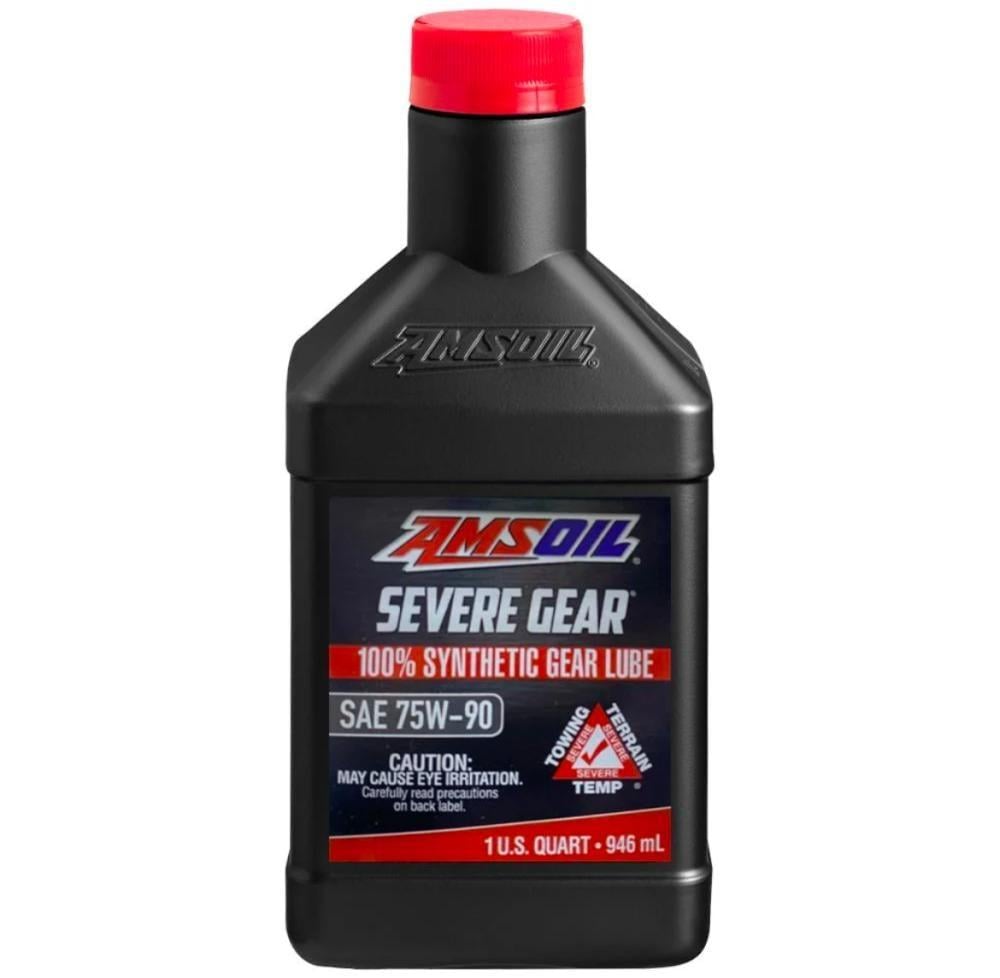 AMSOIL SEVERE GEAR 75W90 946ml زيت جير أمزويل - الأداء الكامل Full ...
