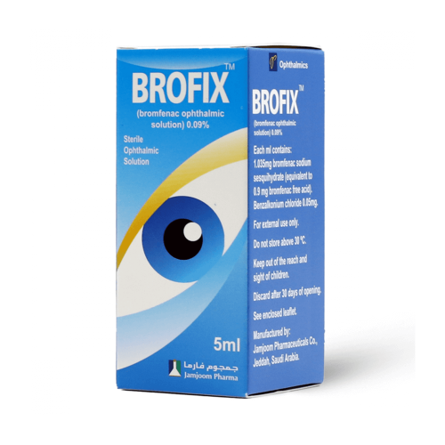 محلي - بروفيكس ٠,٠٩ ٪نقط عين ٥ مل |BROFIX 0.09% EYE DROPS 5ML