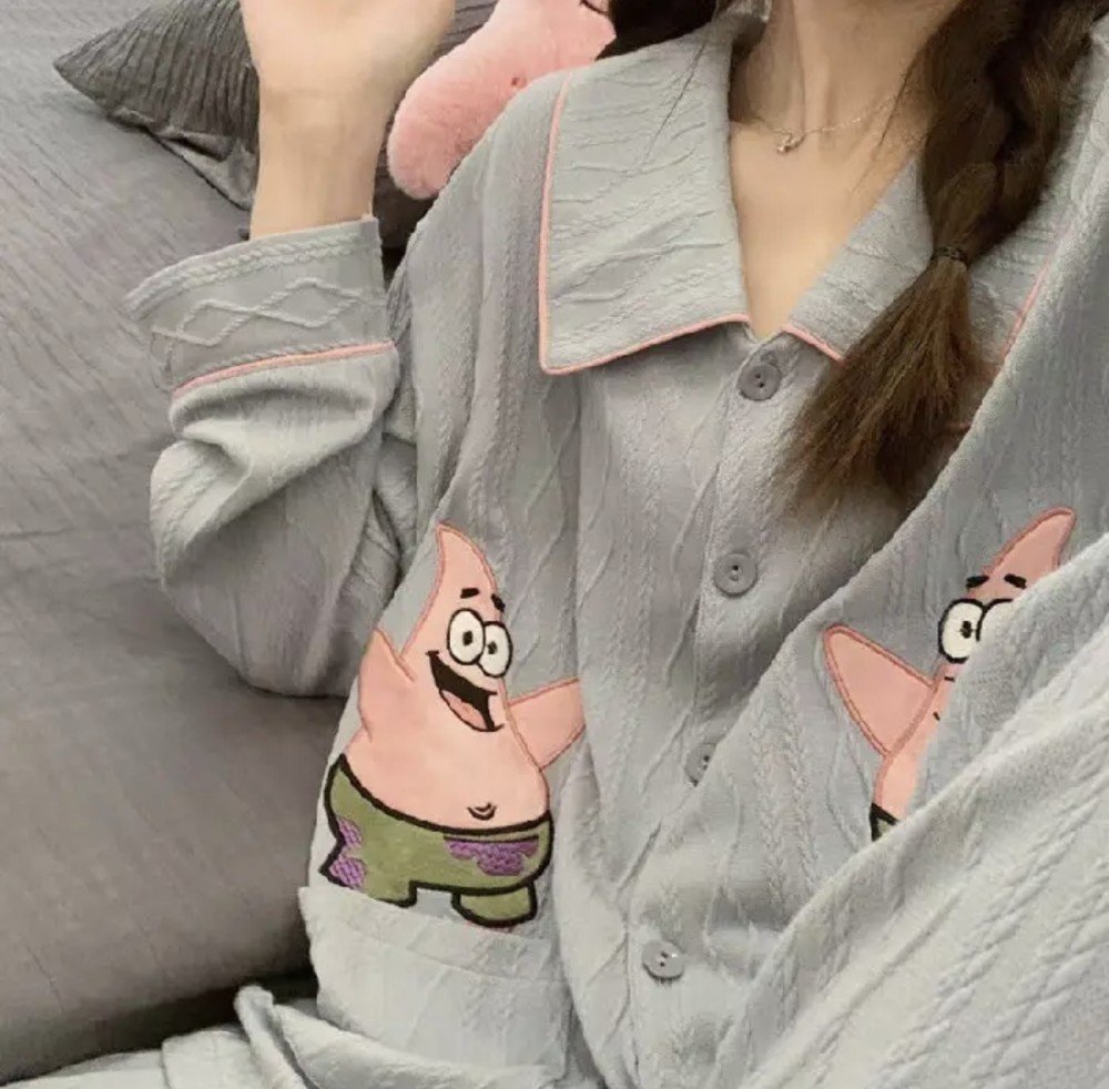 Patrick Star From SpongeBob SquarePants Pajamas - Aquarius side