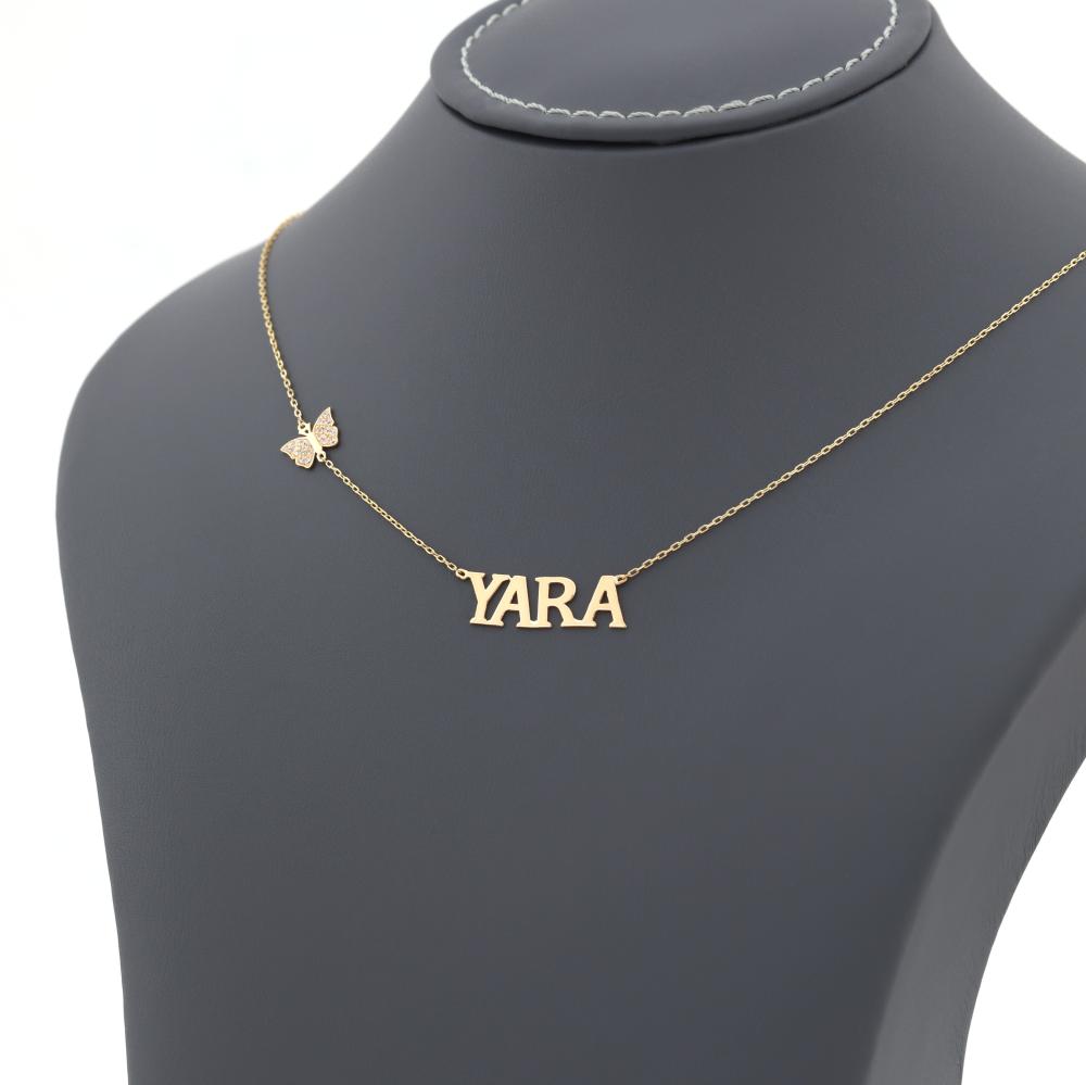 Gold chain with name design store