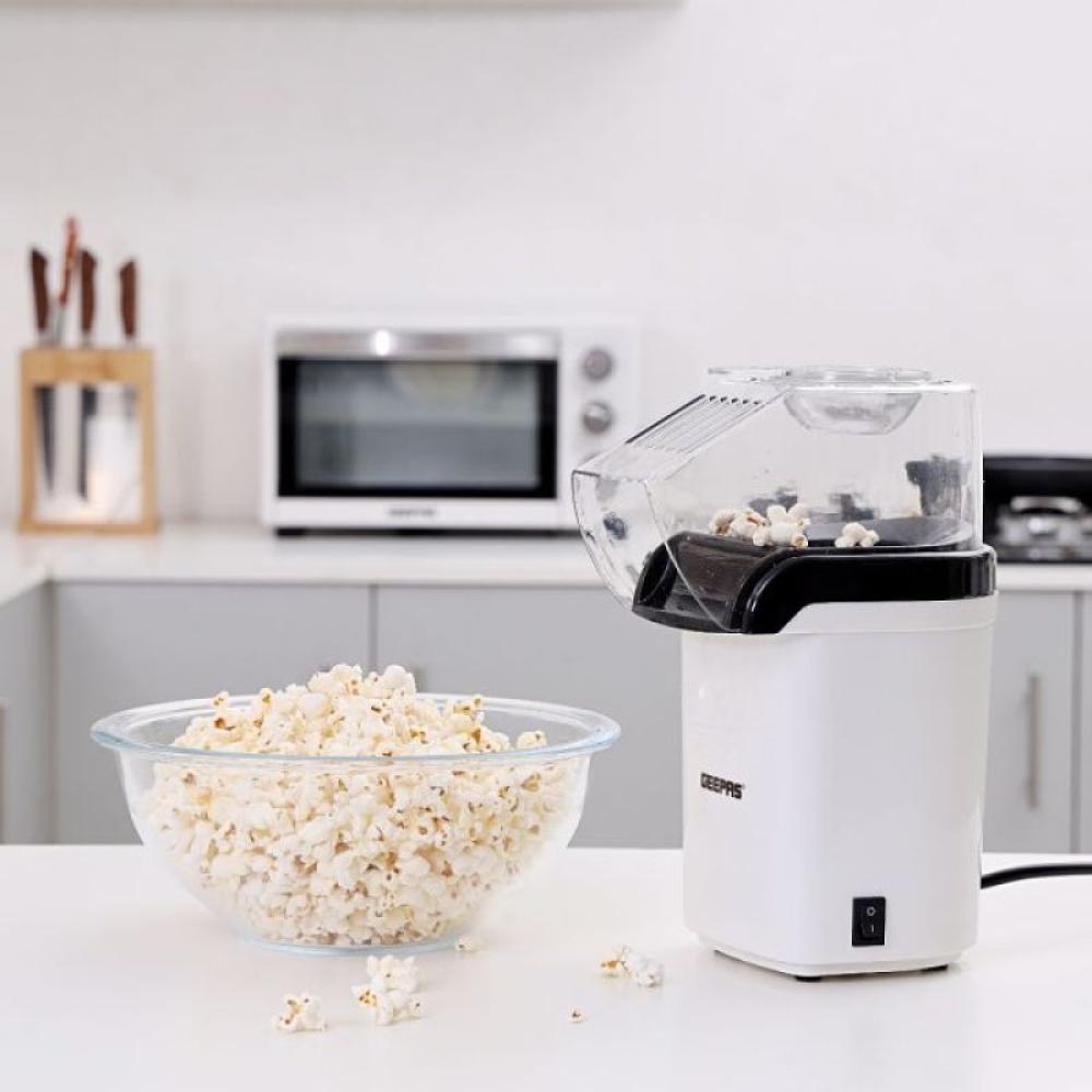 Geepas Electric Popcorn Maker 1200 W White Jawhara Online