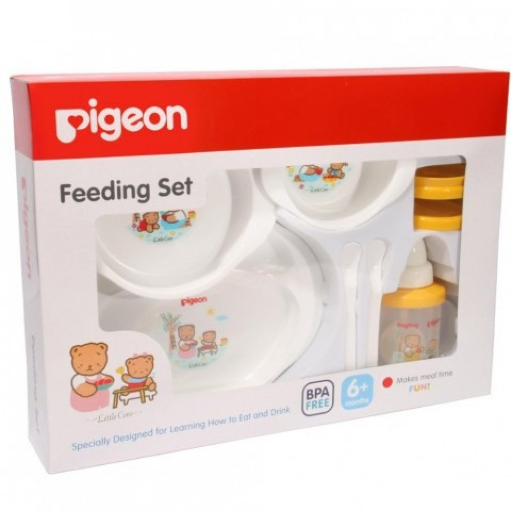 Pigeon feeding set store