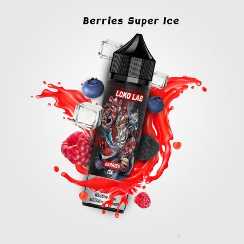 نكهة فيب لوكو لاب توت سوبر ايس loko lab Berries Supper ICE vape - زيرو ...